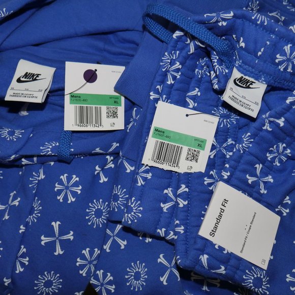 Nike | Shirts | Nike Club Fleece Monogram Sweatsuit Tracksuit Mens ...